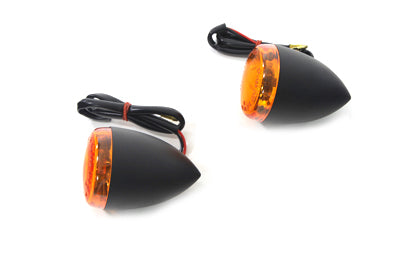 Black Torpedo Style Rear Turn Signal Set – Vintage Parts Suppliers